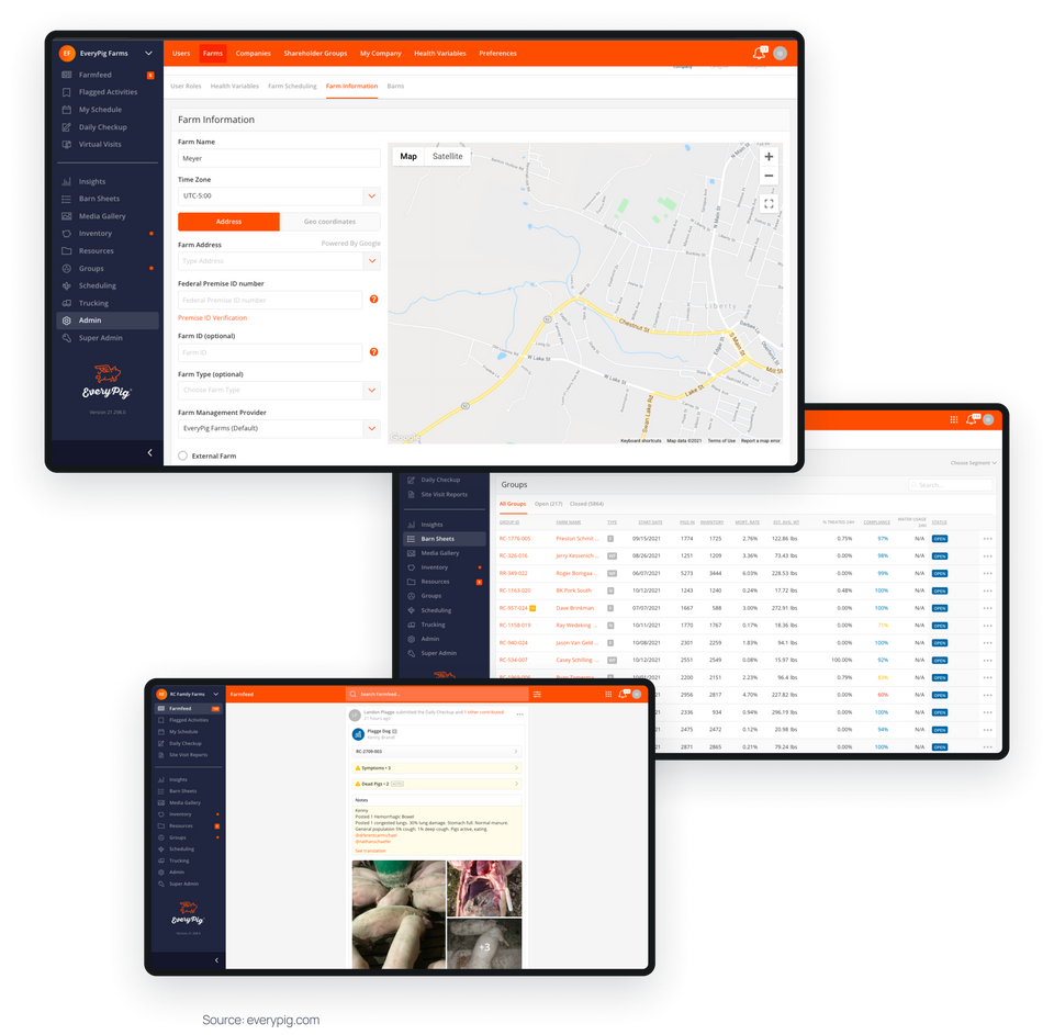 AI-based Swine Management Software | EveryPig case study | Brocoders