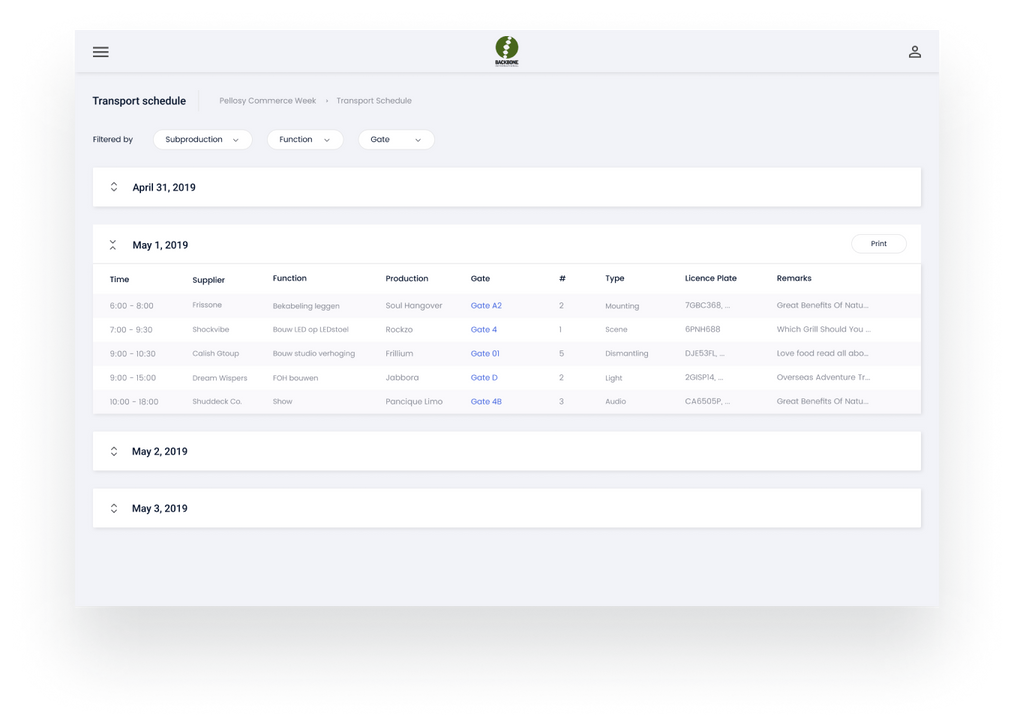 Backbone International — revolutionizing events' management sector ...