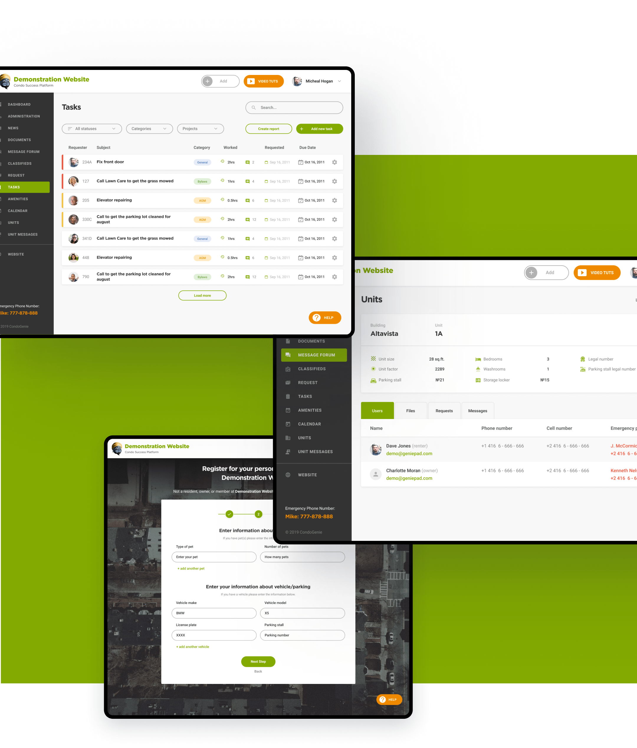 Condominium Management Platform | CondoGenie Case Study | Brocoders