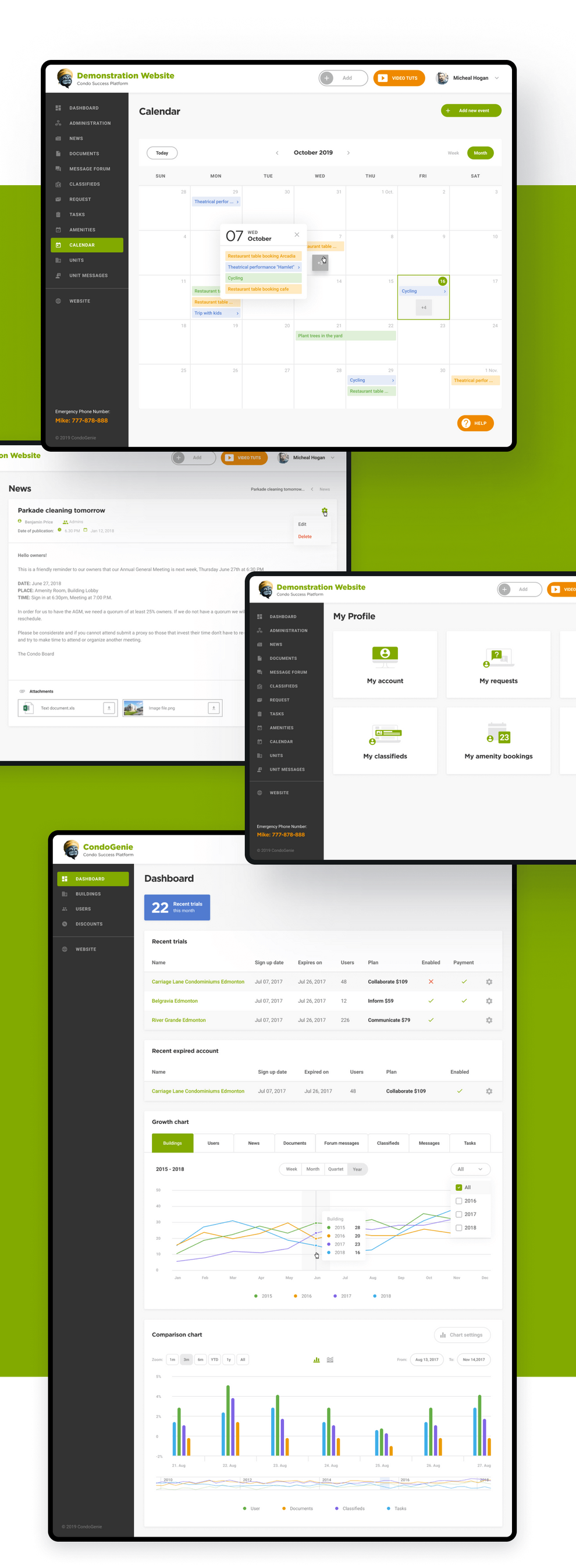 Condominium Management Platform | CondoGenie Case Study | Brocoders